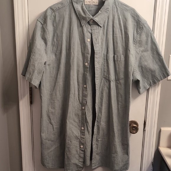 Hawker Rye | Shirts | Hawker Rye Light Teal Green Stretch Chambray ...